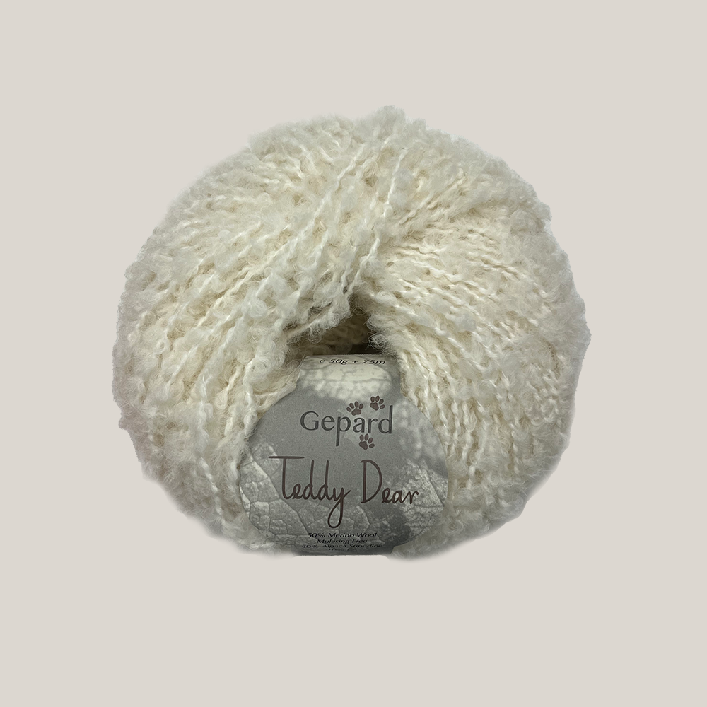 Teddy Dear fra Gepard Garn - Køb Boucle Garn Her